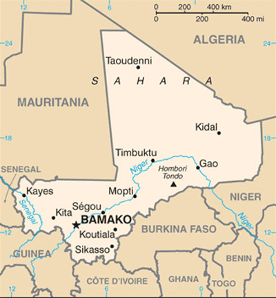 Cartes du Mali - Carte-monde.org