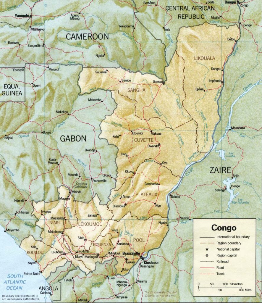 Cartes du Congo - Carte-monde.org